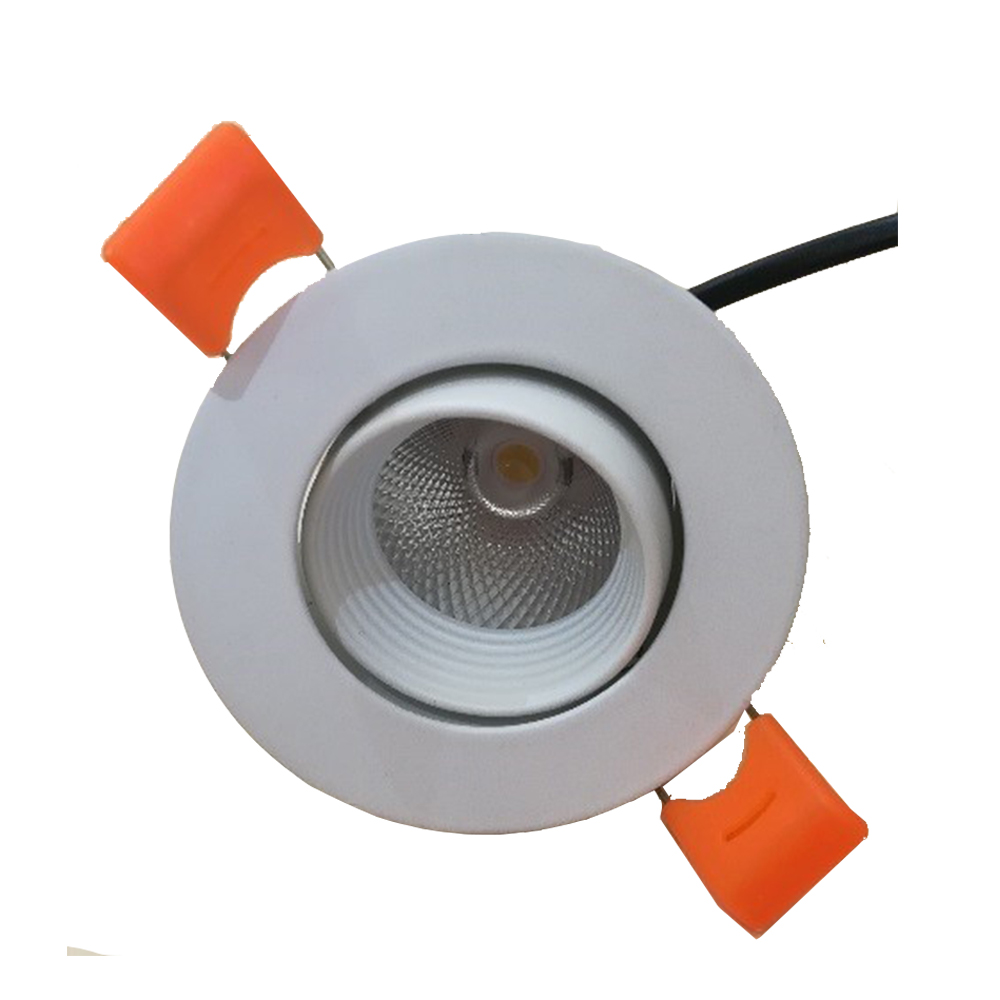 Spot orientable LED rond encastrable 5W/10W/20W 3000K/4000K - Digilamp ...